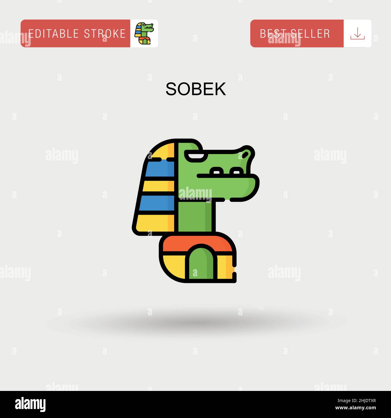 Krokodil gott Stock-Vektorgrafiken kaufen - Alamy