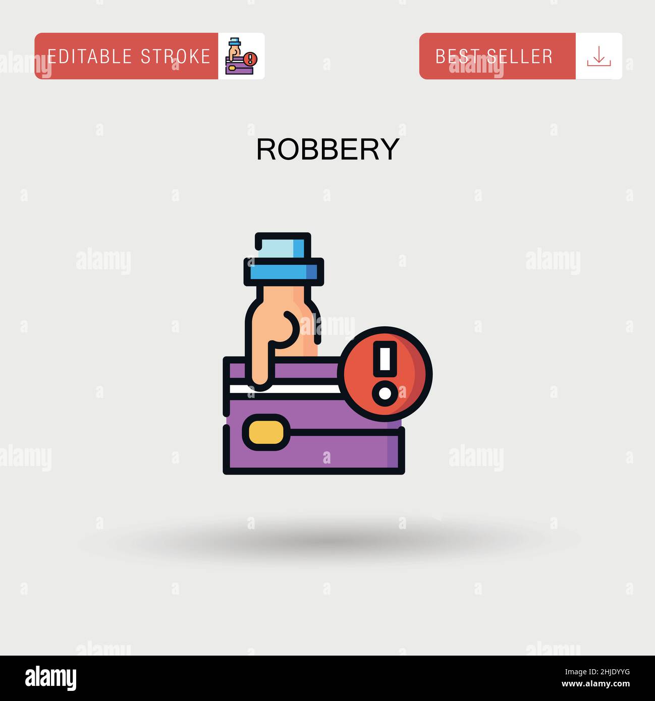 Seit dem raub Stock-Vektorgrafiken kaufen - Alamy