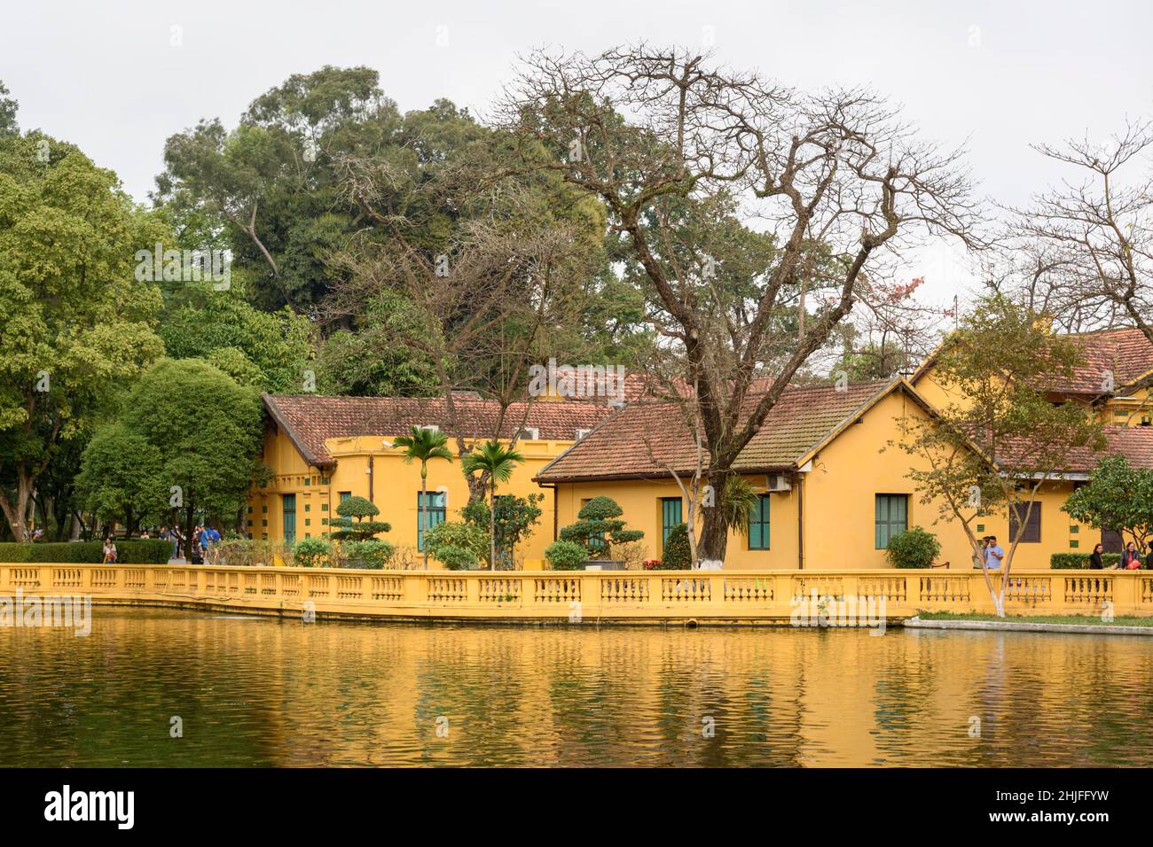 Haus 54, in dem Präsident Ho Chi Minh von 1954 bis 1958 lebte und ...