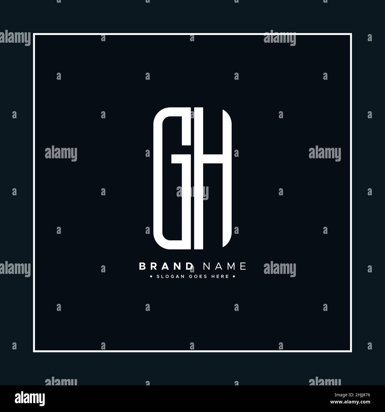 Gh alphabet Stock-Vektorgrafiken kaufen - Alamy