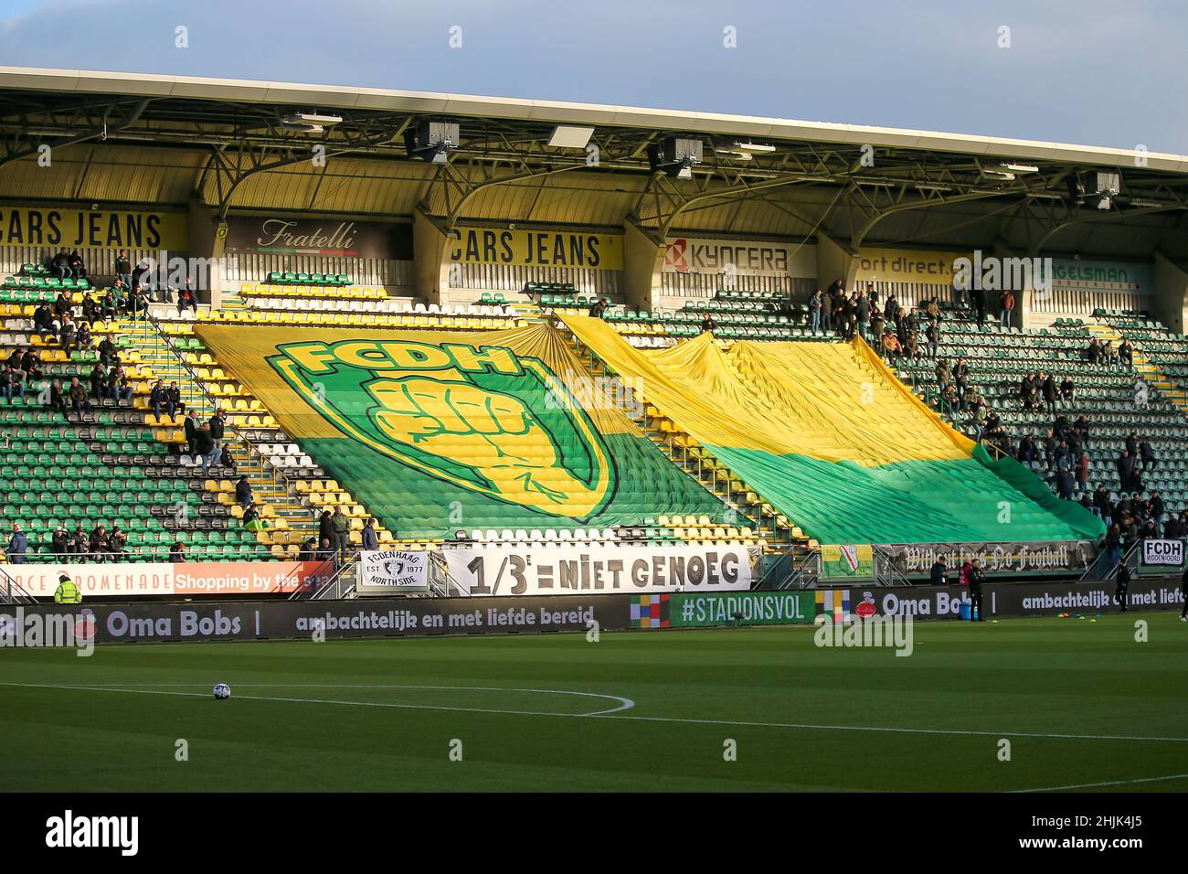 DEN HAAG, 30-01-2022 , Cars Jeans Stadion ADO Den Haag , Dutch Keuken ...