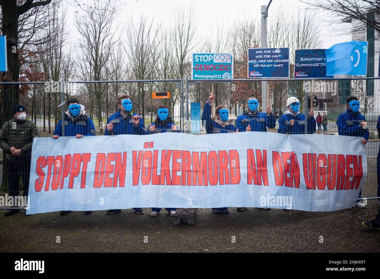 Protest der uiguren -Fotos und -Bildmaterial in hoher Auflösung – Alamy