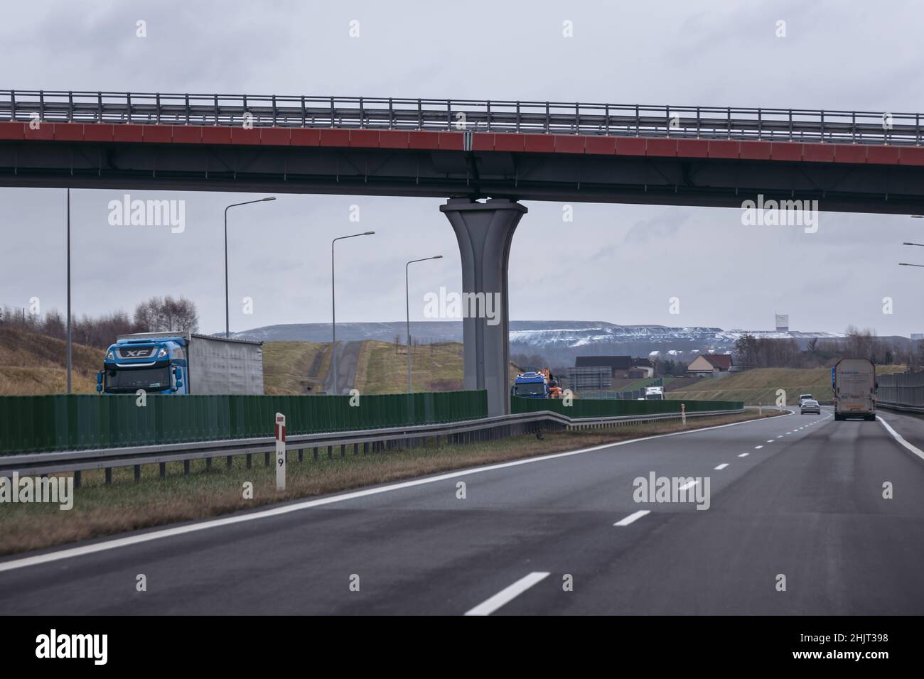 Autobahn polen grenze -Fotos und -Bildmaterial in hoher Auflösung – Alamy