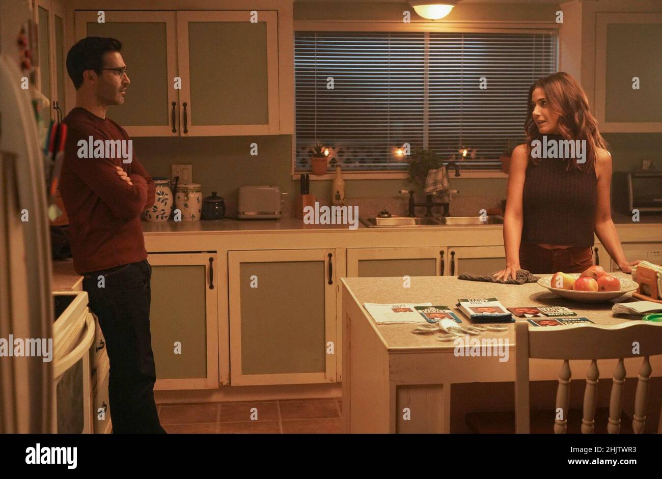 Superman Und Lois Aka Superman And Lois Von Links Tyler Hoechlin Als