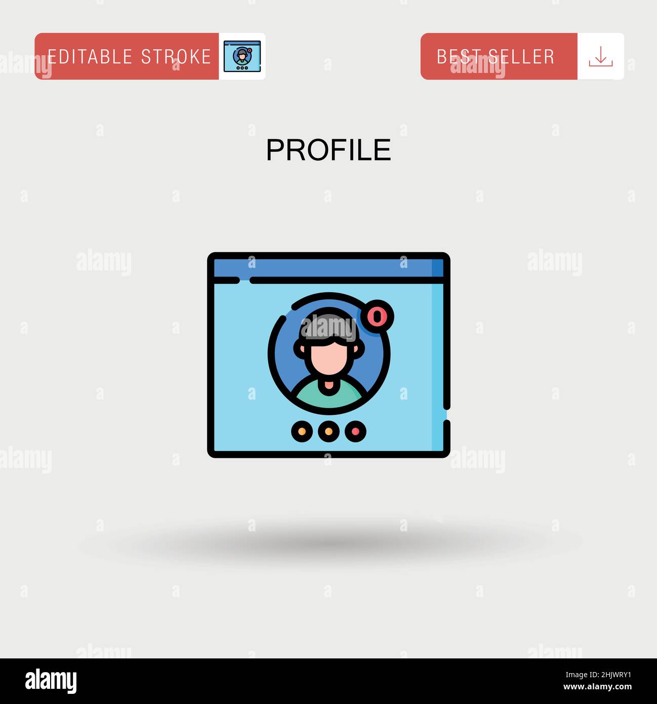 Profilbild mann Stock-Vektorgrafiken kaufen - Alamy