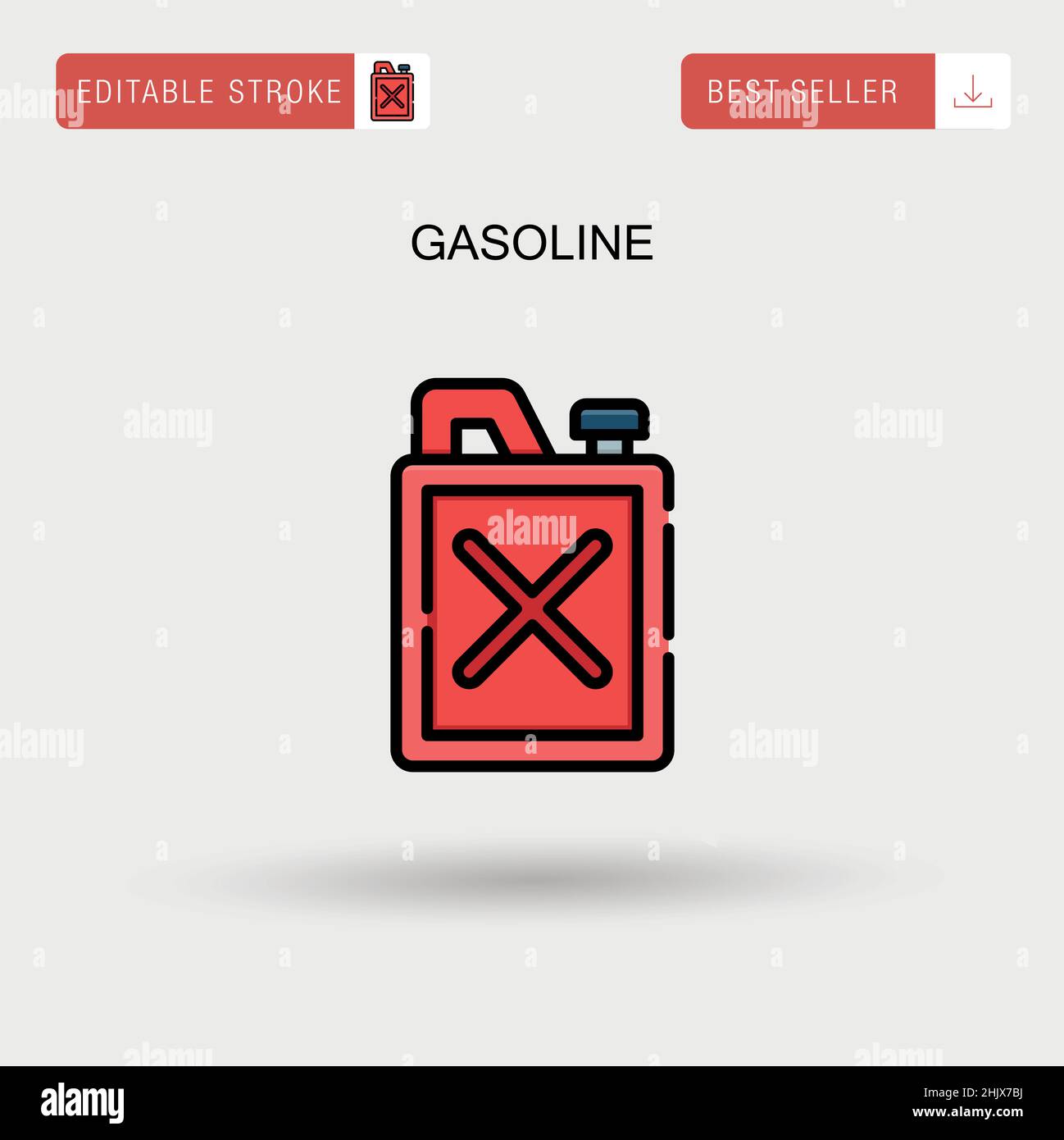 Tanken mit benzin Stock-Vektorgrafiken kaufen - Alamy