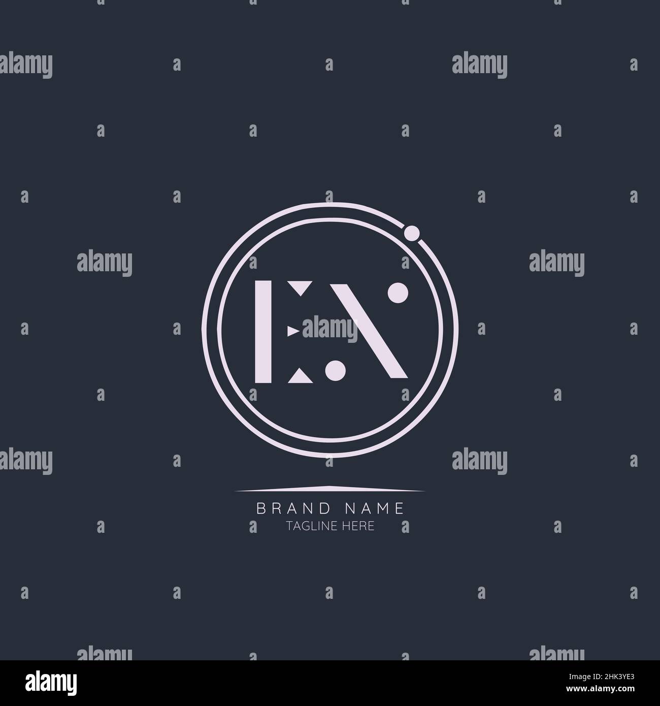 Modernes Luxus EX Buchstabe Business Logo Design Alphabet Symbol Vektor ...