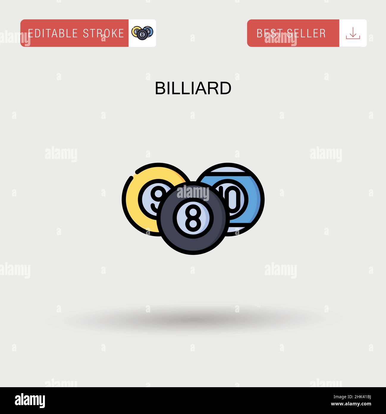 Billardtisch symbol Stock-Vektorgrafiken kaufen - Alamy