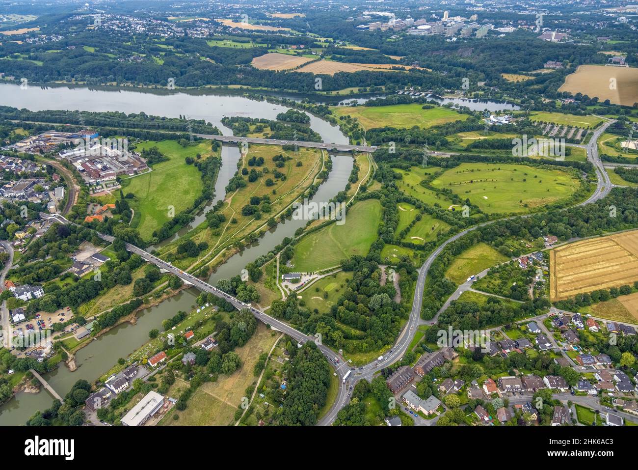 Ruhrmundet in den kemnader stausee -Fotos und -Bildmaterial in hoher ...