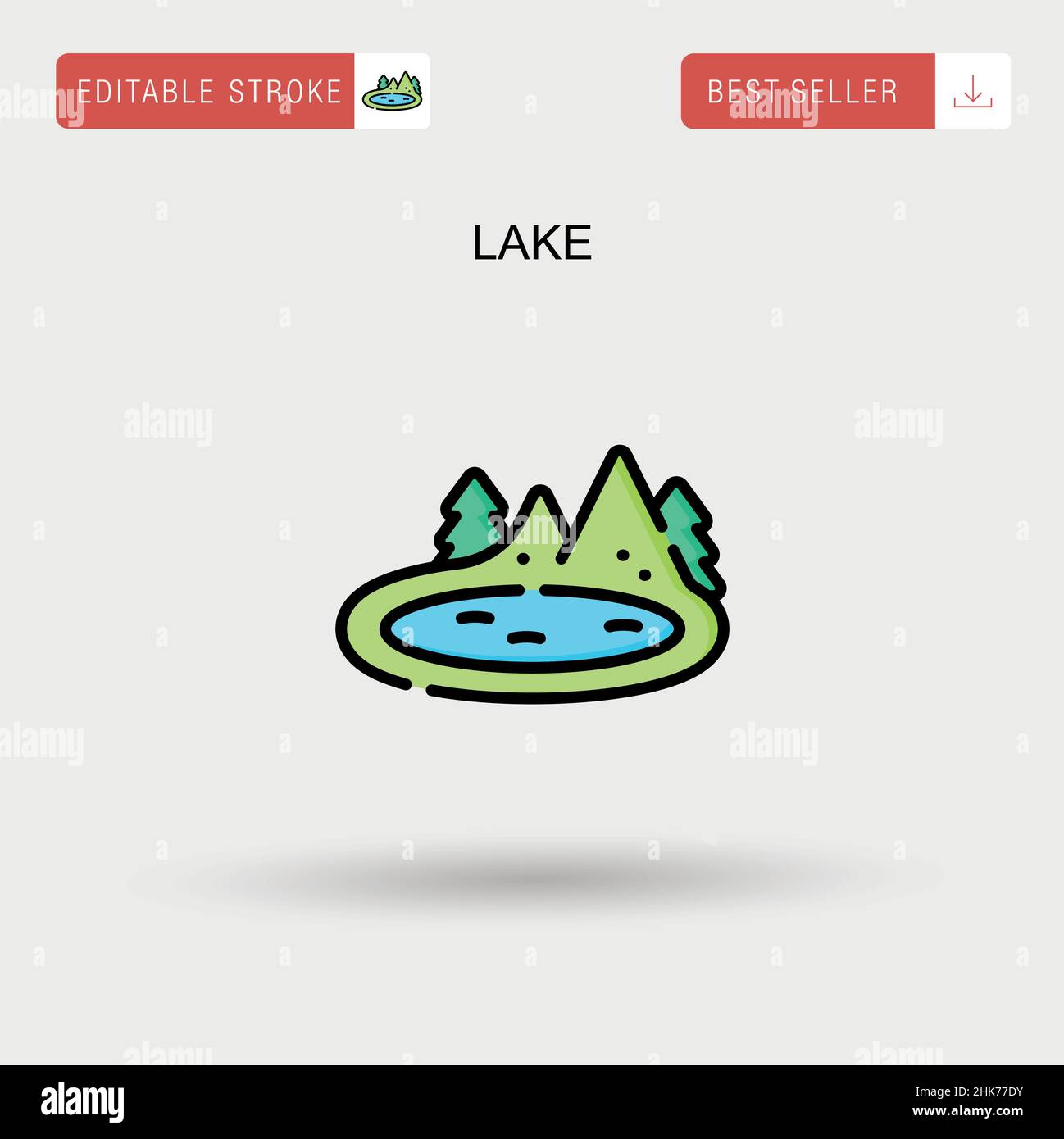 Reflection lake Stock-Vektorgrafiken kaufen - Alamy