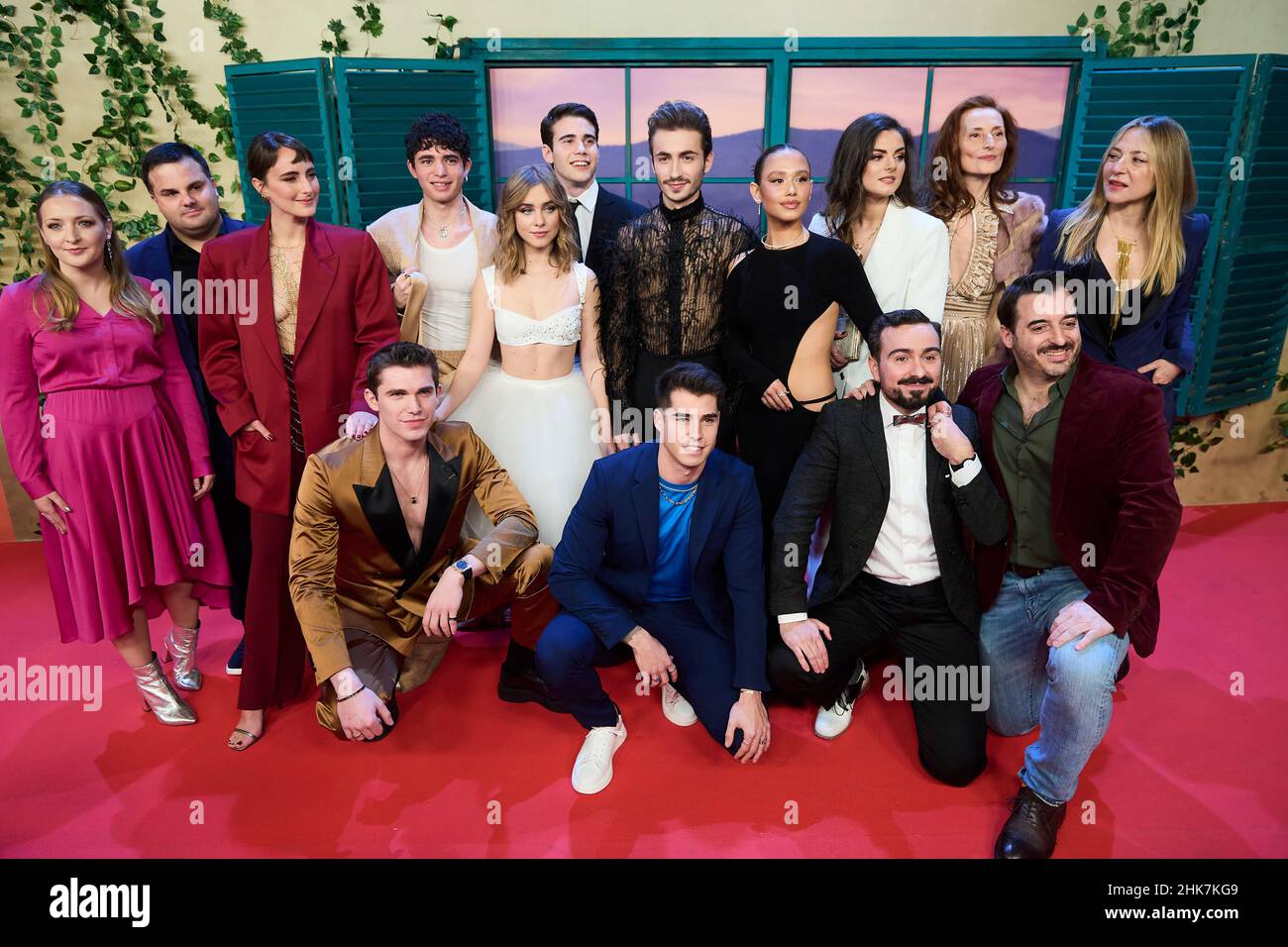 Madrid. Spanien. 20220202, Emilia Lazo, Eric Maspi, Julio Pena, Hugo ...