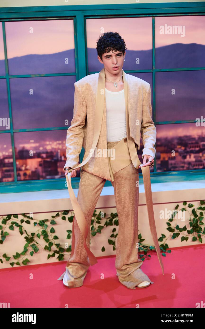 Madrid. Spanien. 20220202, Hugo Arbues nimmt an der Premiere von ‘A ...
