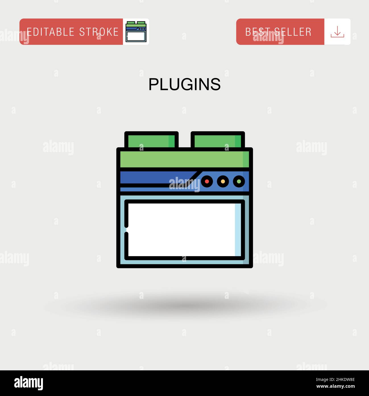 Computer plugin Stock-Vektorgrafiken kaufen - Alamy