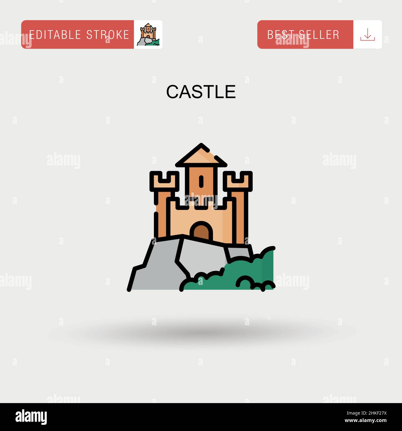 Festung symbol Stock-Vektorgrafiken kaufen - Seite 2 - Alamy