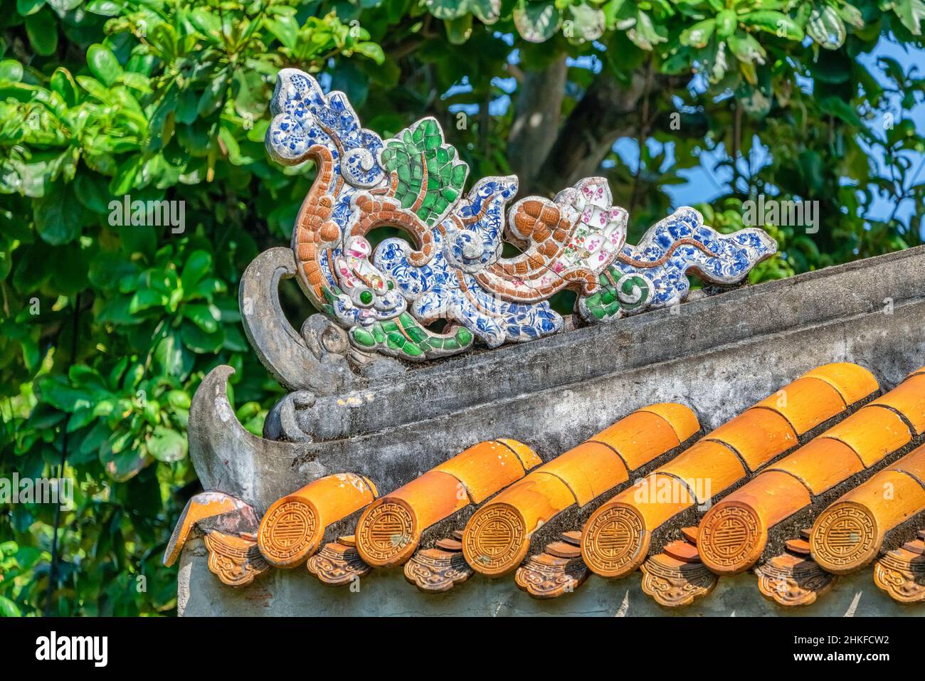 Das Hien Lam CAC-Haus in der Kaiserstadt mit der purpurnen Verbotenen ...
