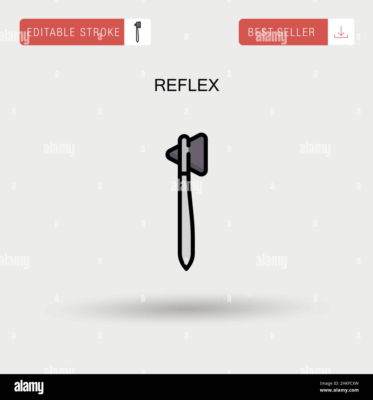 Reflexbogen Stock-Vektorgrafiken kaufen - Alamy