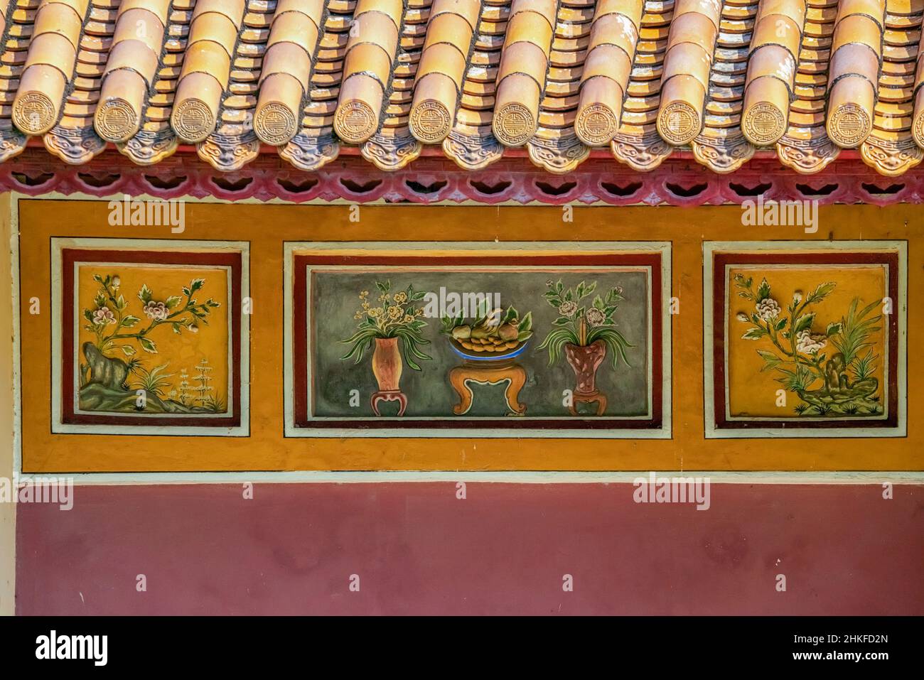 Das Hien Lam CAC-Haus in der Kaiserstadt mit der purpurnen Verbotenen ...