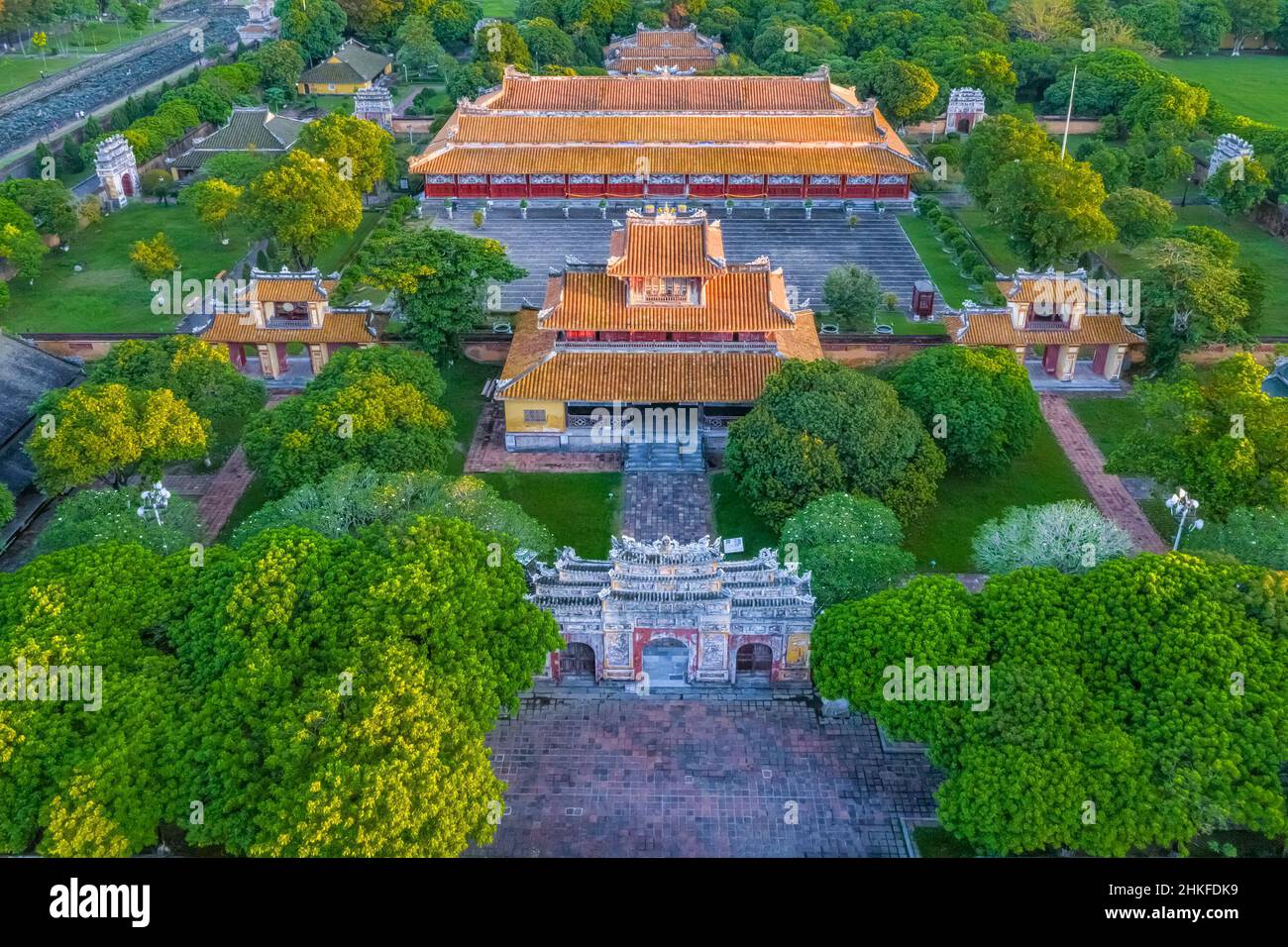 Das Hien Lam CAC-Haus in der Kaiserstadt mit der purpurnen Verbotenen ...