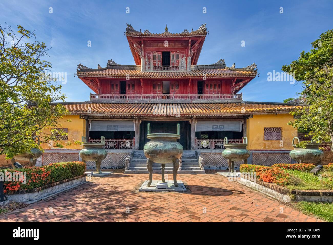 Das Hien Lam CAC-Haus in der Kaiserstadt mit der purpurnen Verbotenen ...