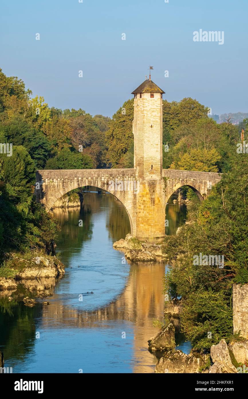 Frankreich, Pyrenäen-Atlantiques, Orthez, Bühne auf der Via ...