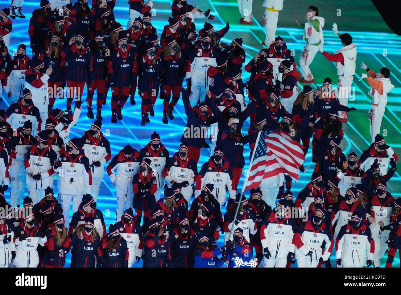 Peking, China. 4th. Februar 2022. Die Eröffnungszeremonie der ...