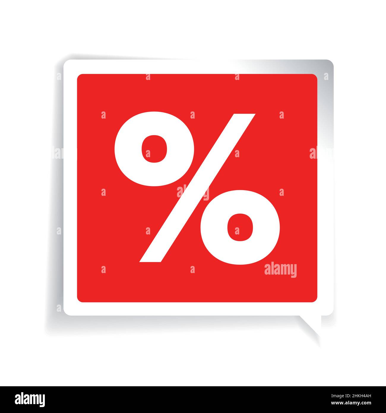 3d prozentzeichen Stock-Vektorgrafiken kaufen - Alamy