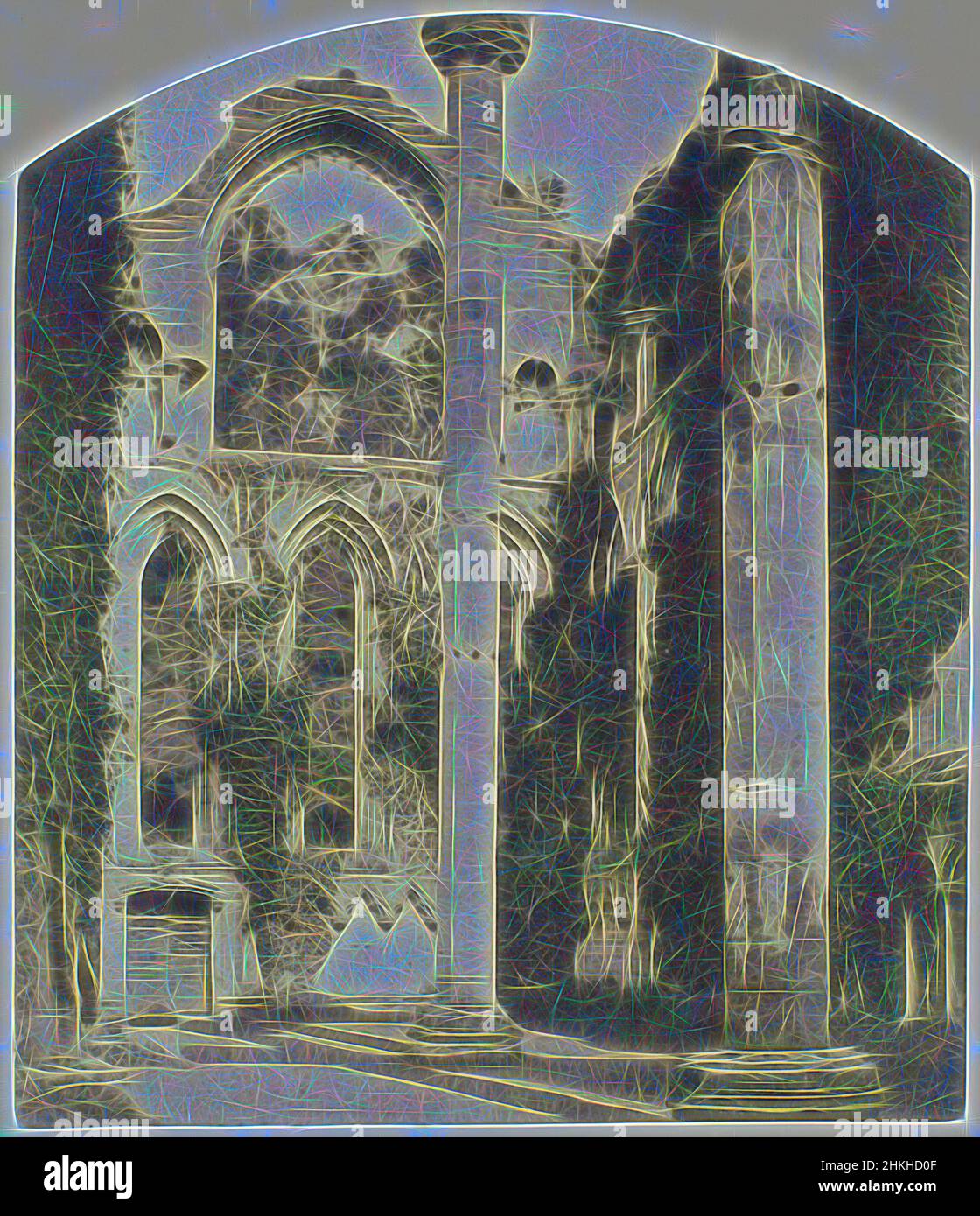 Inspiriert von den Ruinen der Lady Chapel in Fountains Abbey in der ...