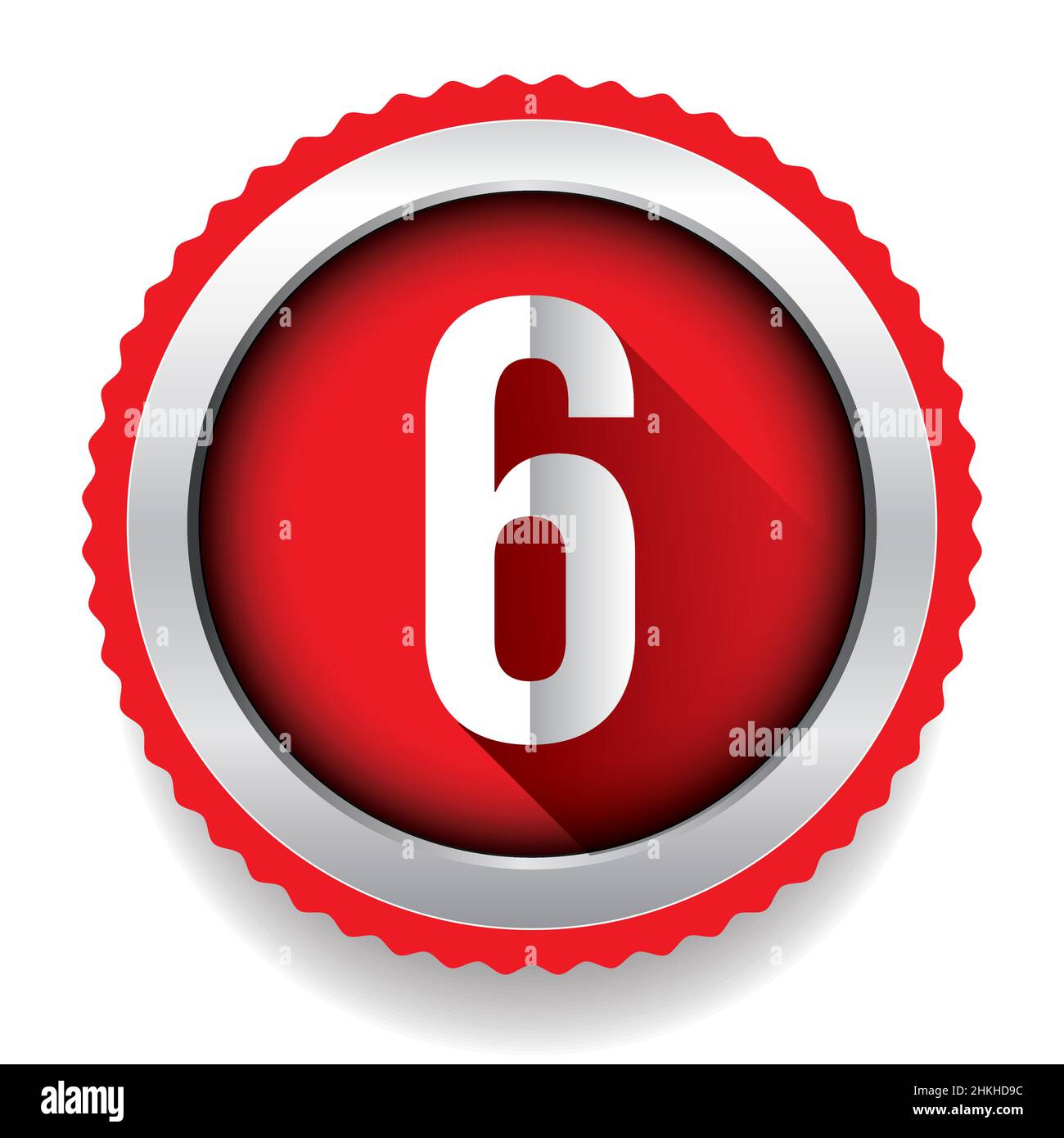 Sechs logo Stock-Vektorgrafiken kaufen - Alamy