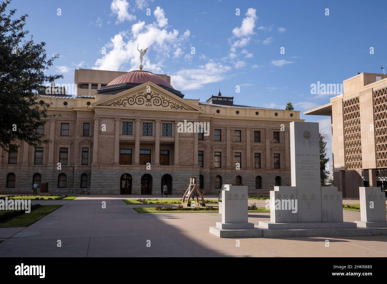 Das Arizona State Capitol in Phoenix, Arizona, USA.das Capitol wird ...