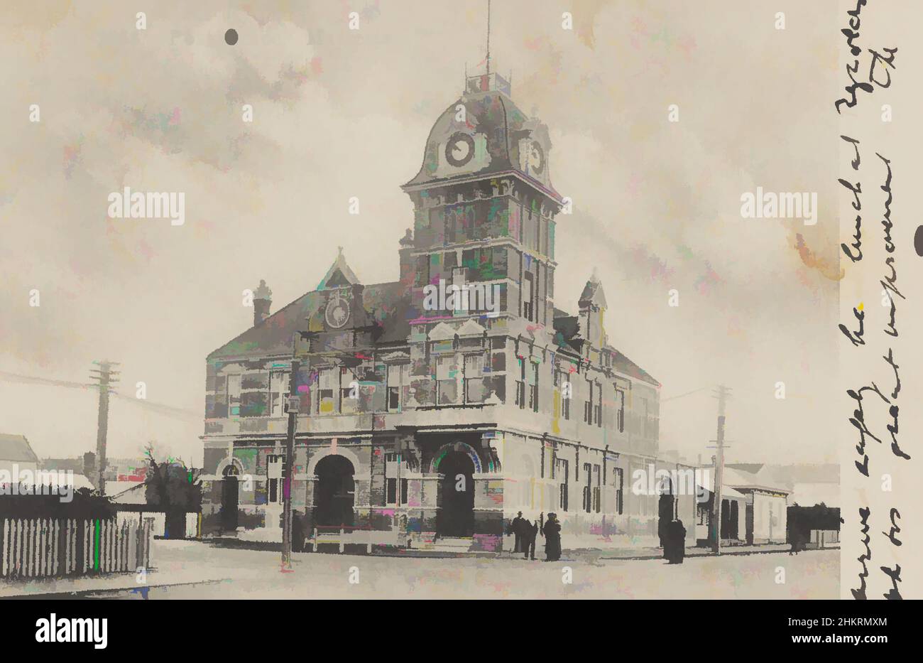 Kunst inspiriert von Post Office, Masterton, Muir & Moodie Studio, 1904 ...