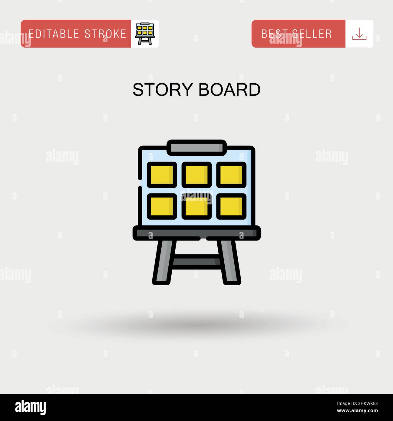 Storyboard skizze Stock-Vektorgrafiken kaufen - Alamy