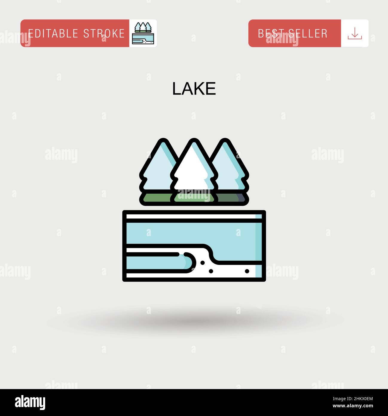 Reflection lake Stock-Vektorgrafiken kaufen - Alamy