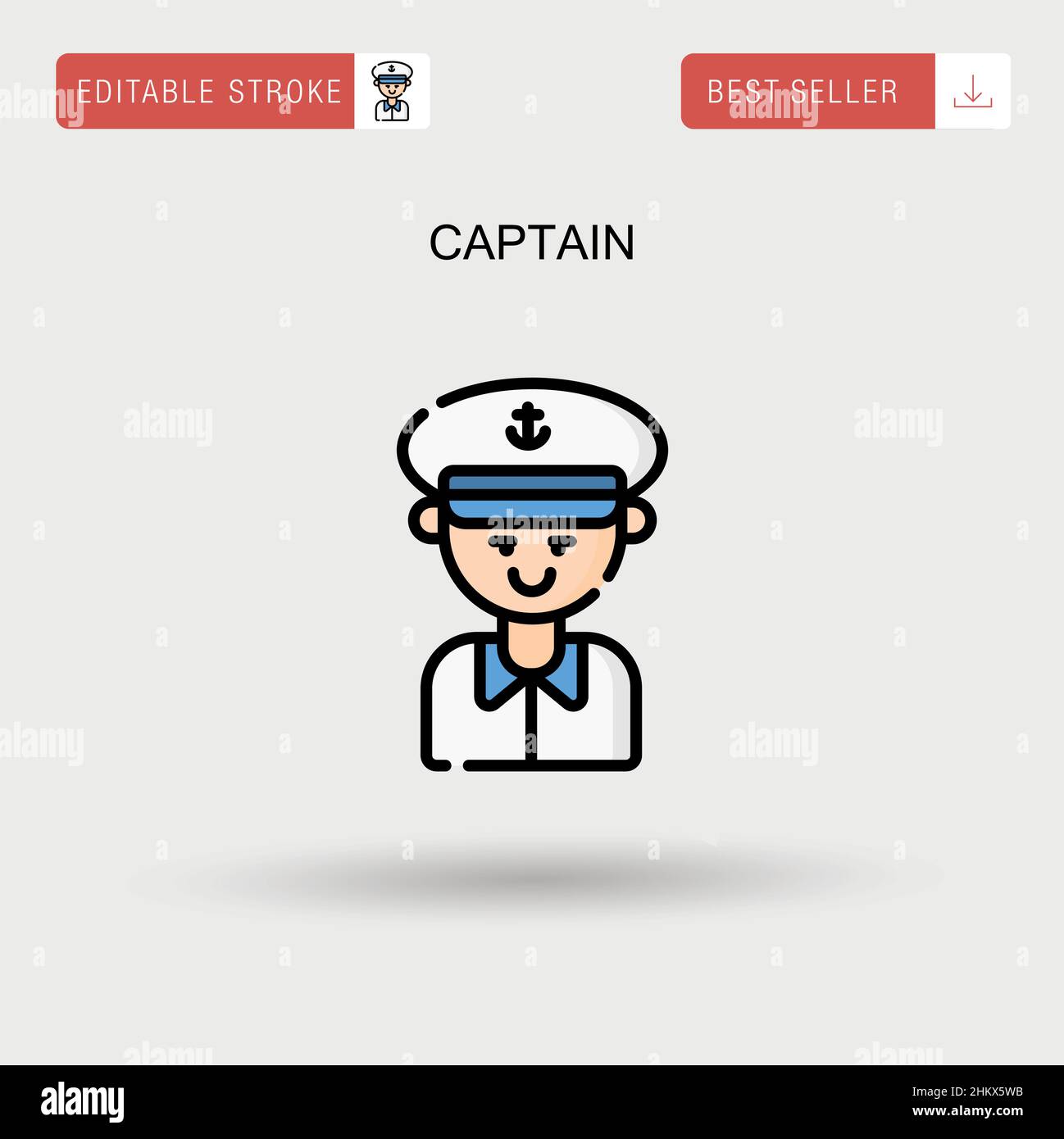 Ship captain uniform Stock-Vektorgrafiken kaufen - Alamy