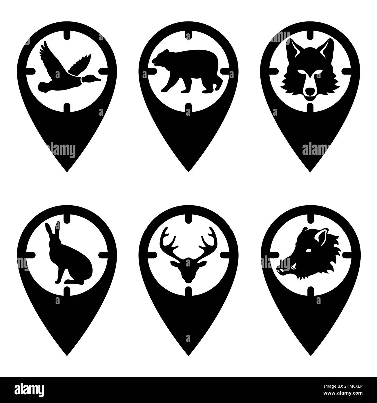 Wildschwein symbol vektor vektoren Stockfotos und -bilder Kaufen - Alamy