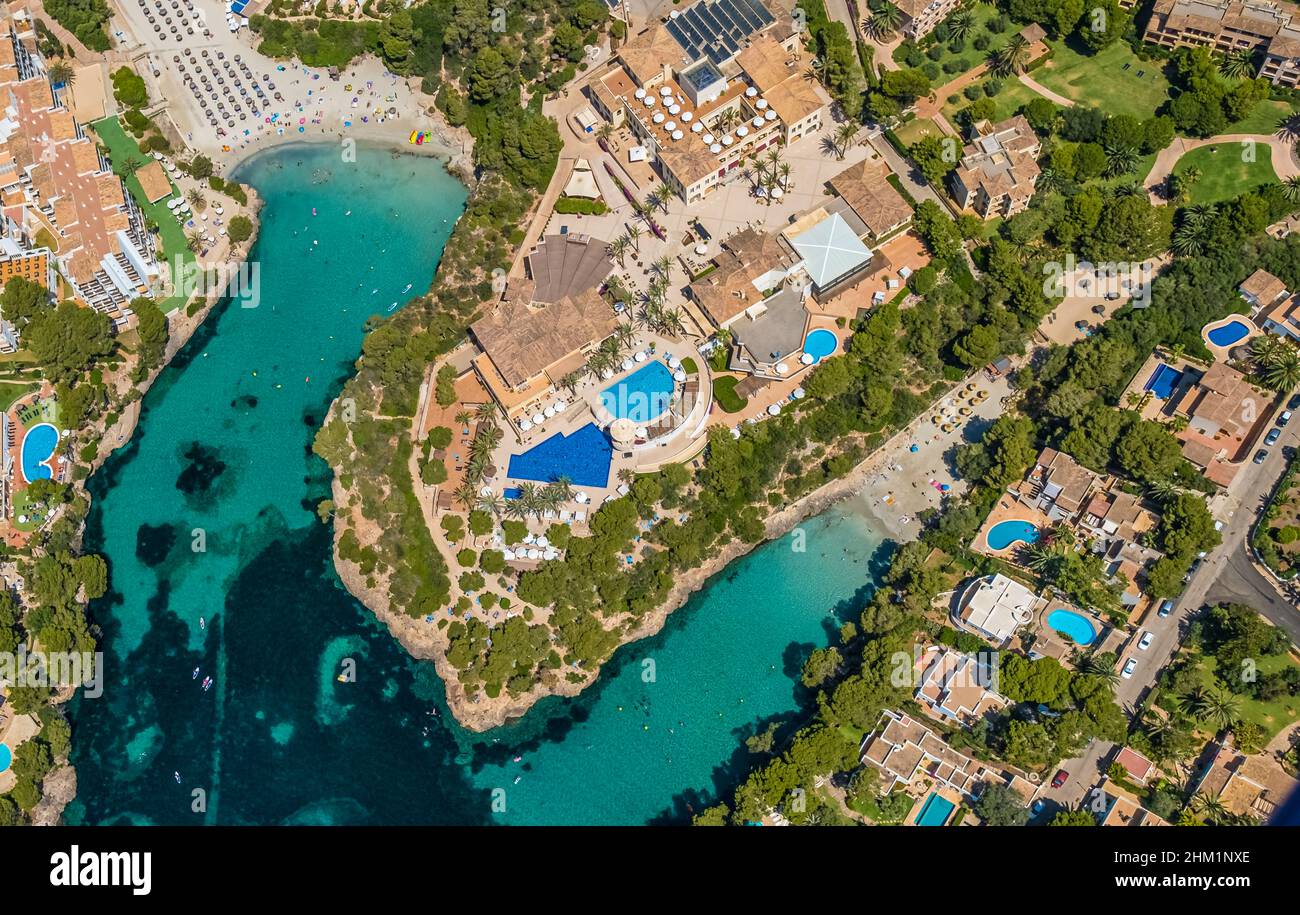 Luftbild, Robinson Club Cala Serena, Cala Serena, Felanitx, Mallorca ...