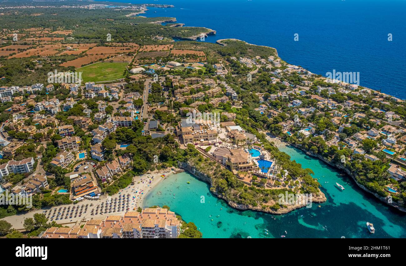 Luftbild, Robinson Club Cala Serena, Cala Serena, Felanitx, Mallorca ...