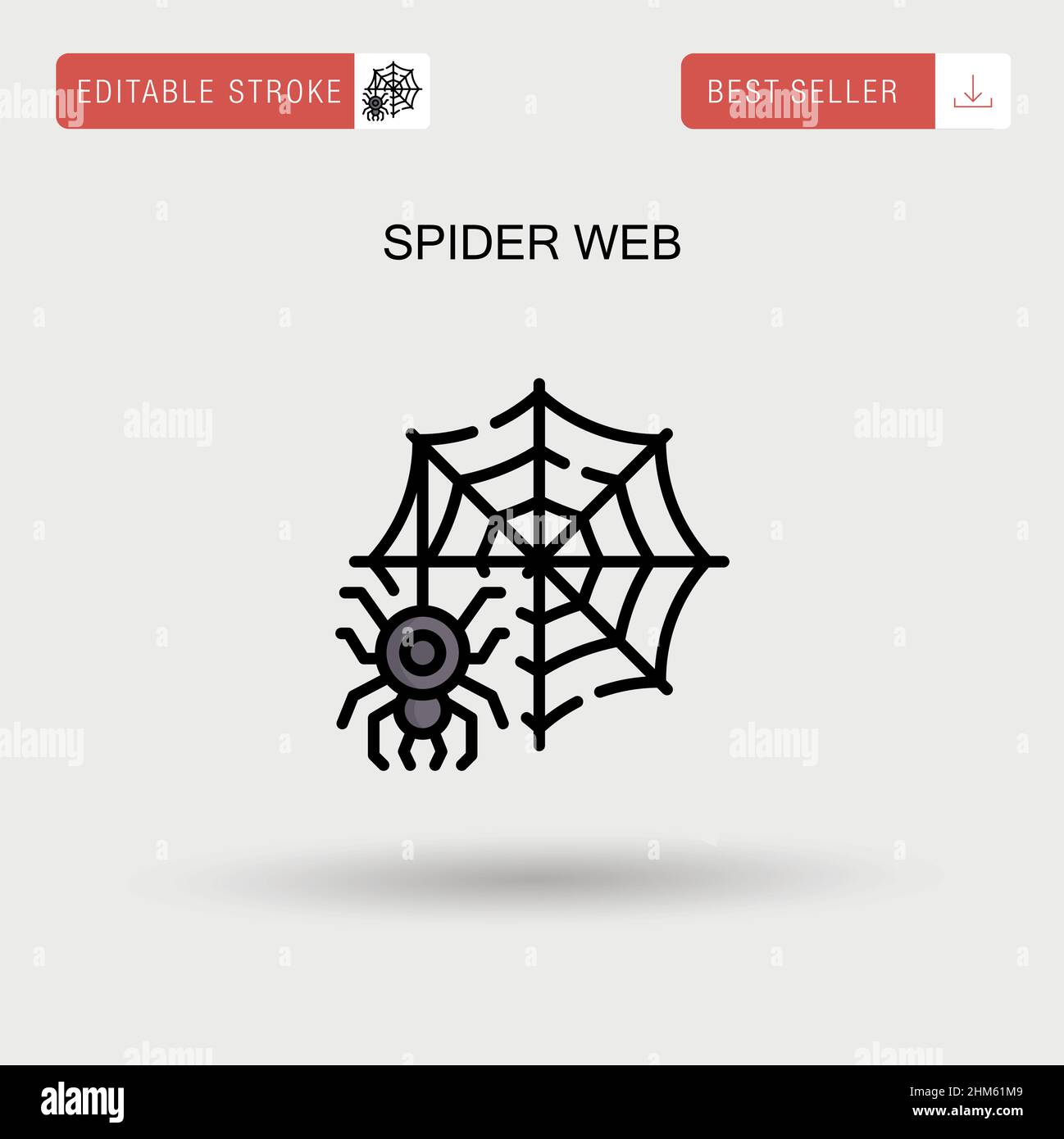 Web spinne Stock-Vektorgrafiken kaufen - Alamy