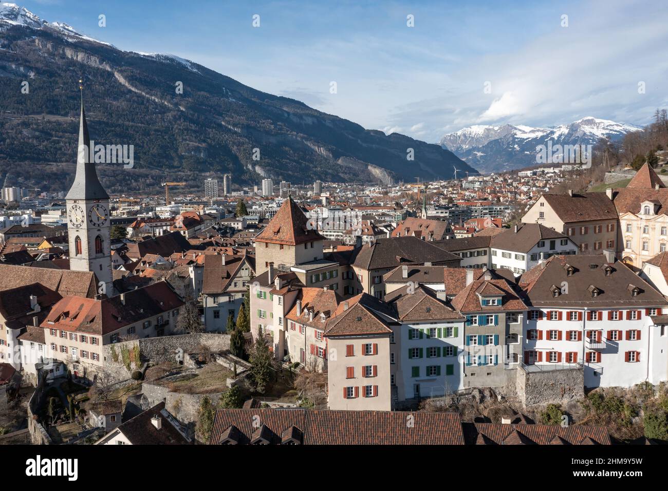 Luftbild der stadt chur -Fotos und -Bildmaterial in hoher Auflösung – Alamy