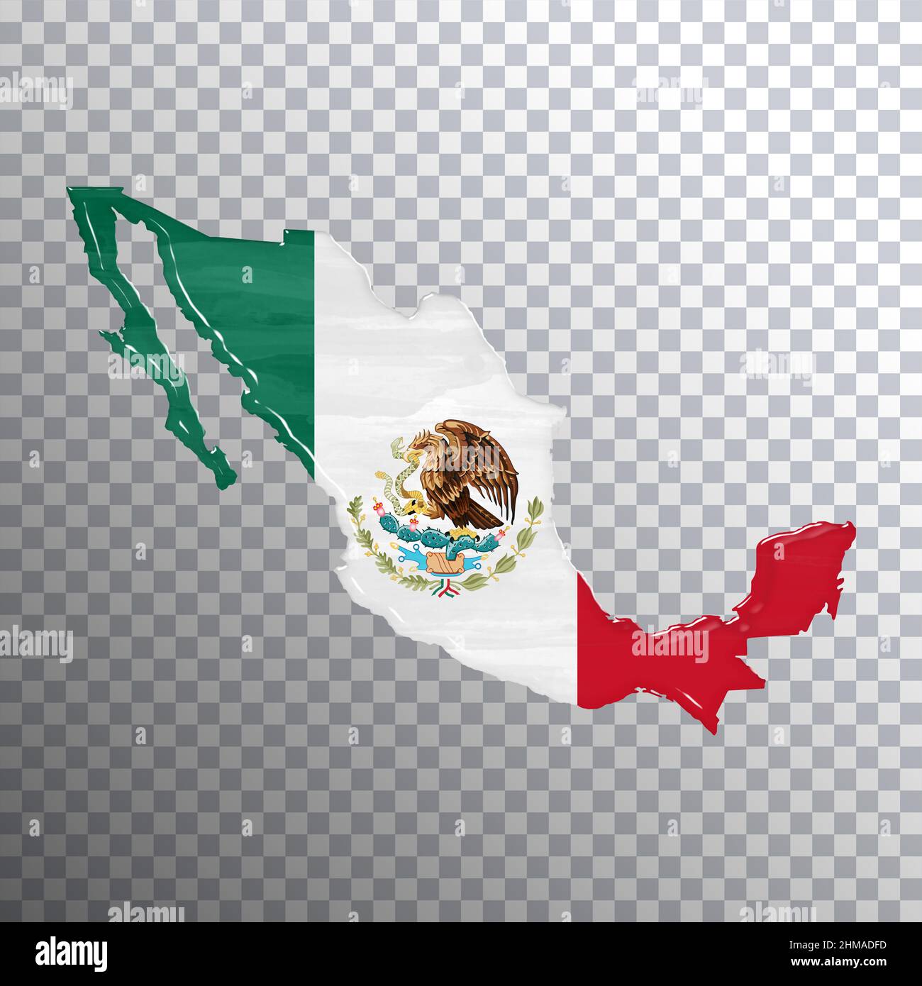 Mexico political map border -Fotos und -Bildmaterial in hoher Auflösung ...