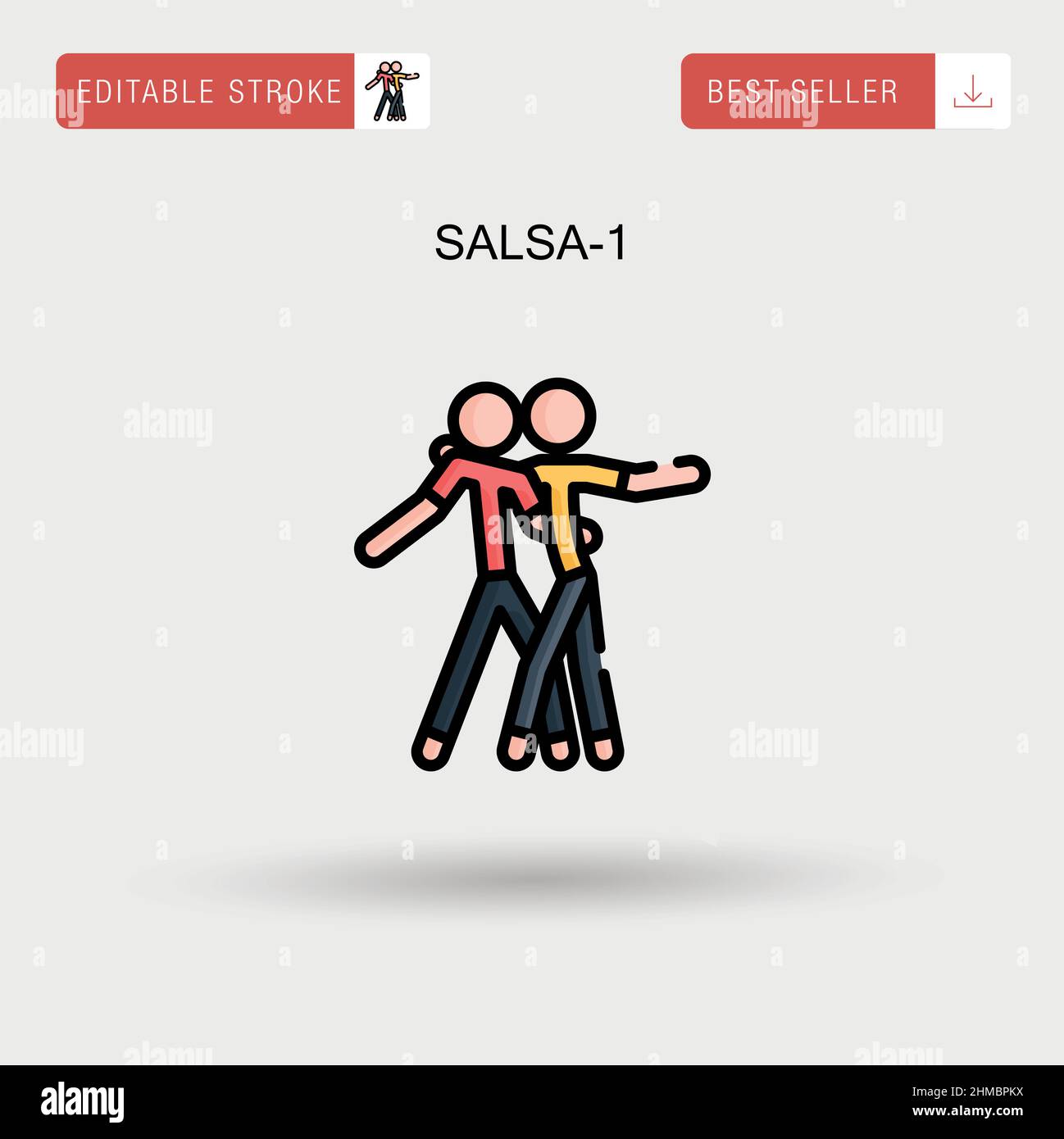 Dancing salsa silhouette -Fotos und -Bildmaterial in hoher Auflösung ...