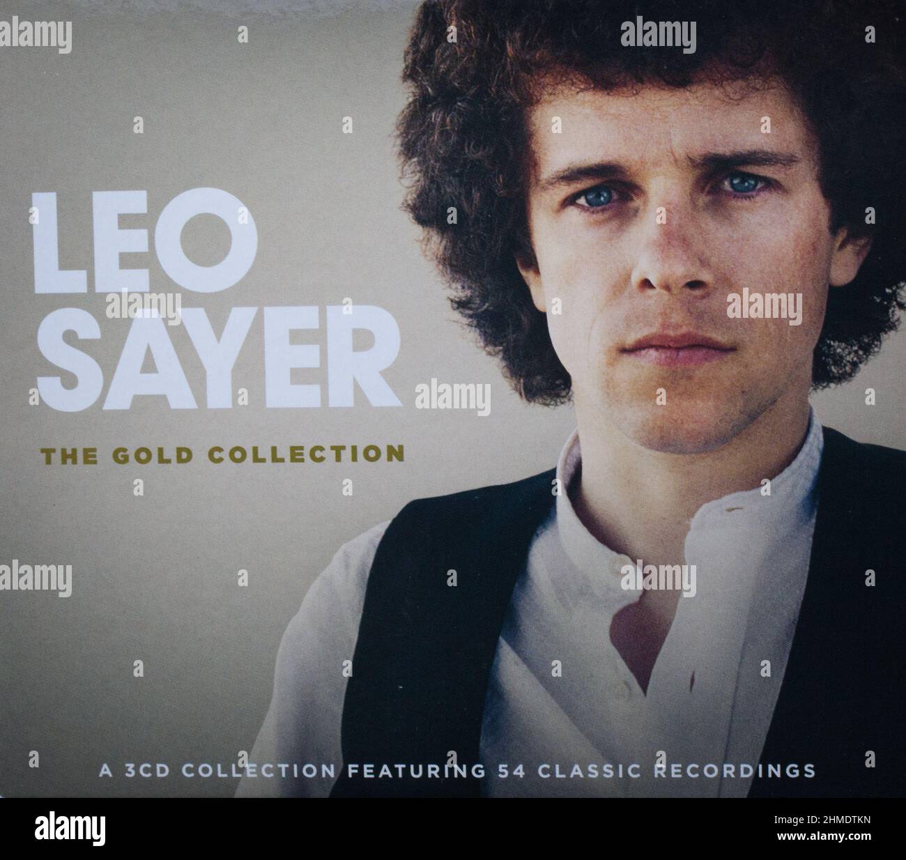 Das cd-Album Cover zu, Leo Sayer, The Gold Collection Stockfotografie ...