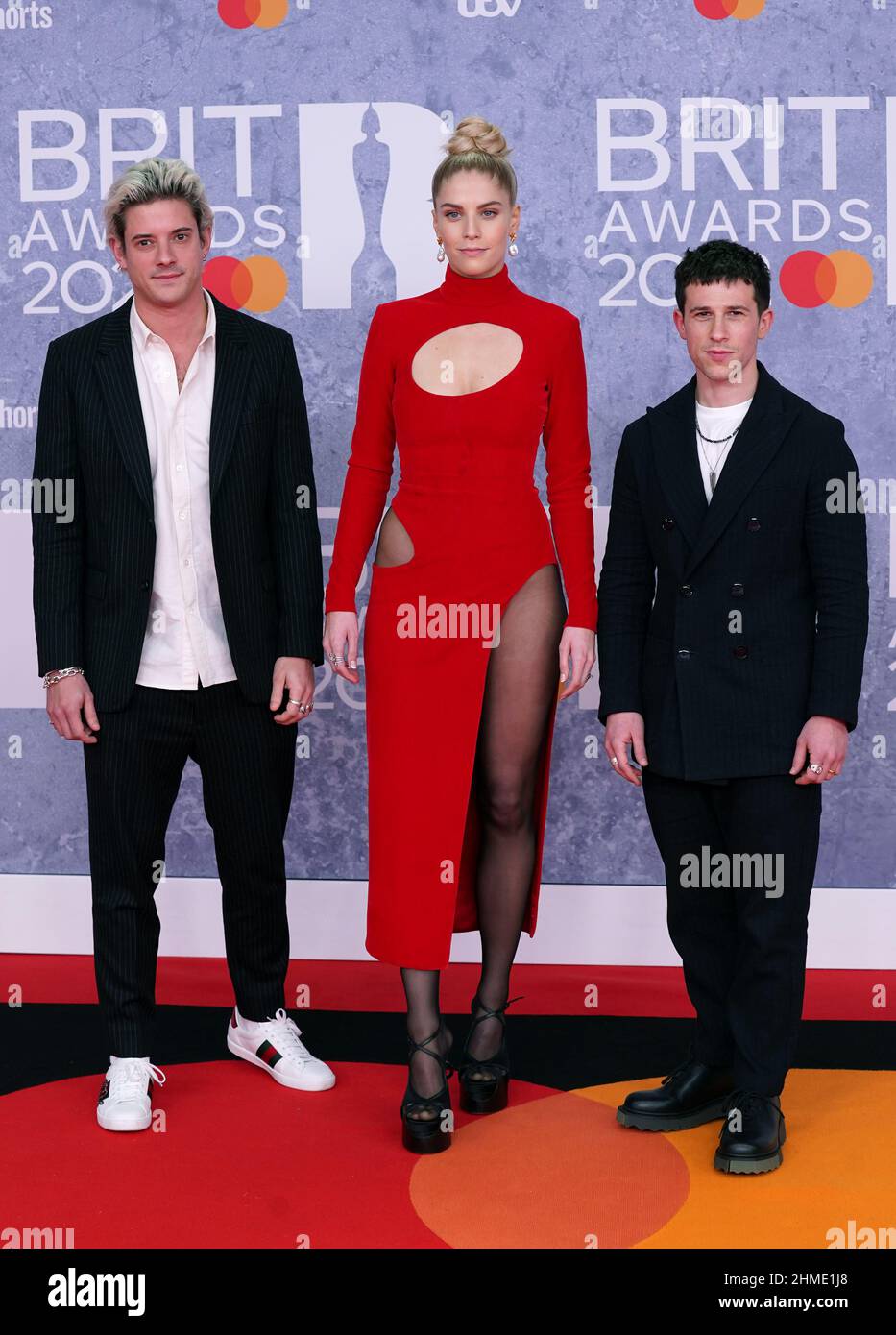 (Von links nach rechts) Dan Rothman, Hannah Reid und Dot Major der ...