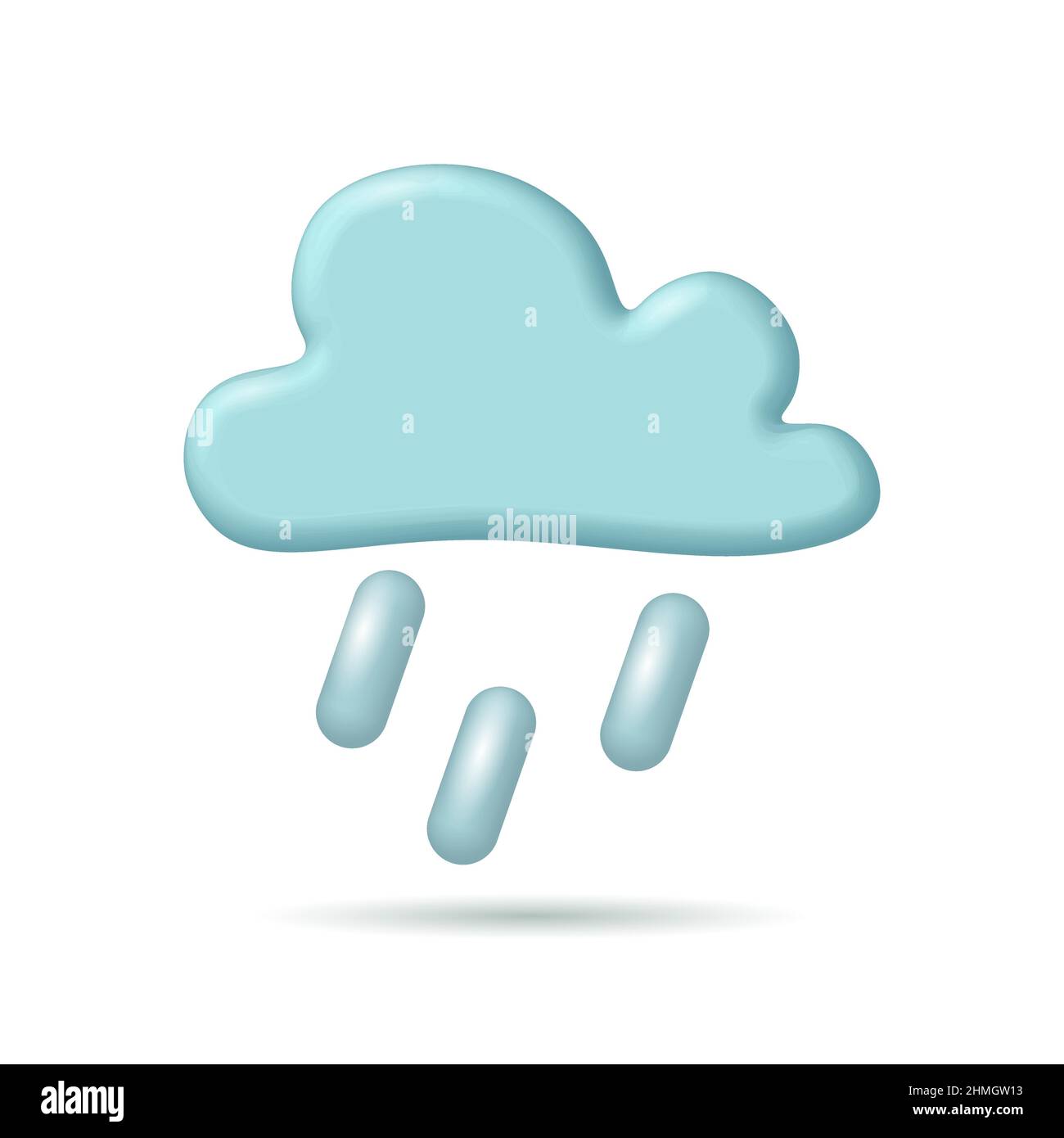 3D Wettersymbol für Wolken. Mobile Element cloudy Camp travel Logo ...