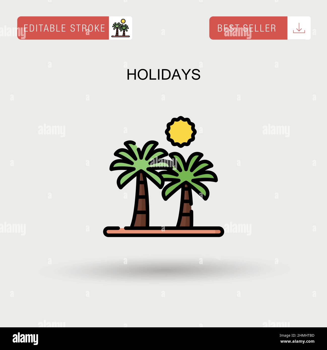 Urlaub symbol Stock-Vektorgrafiken kaufen - Alamy