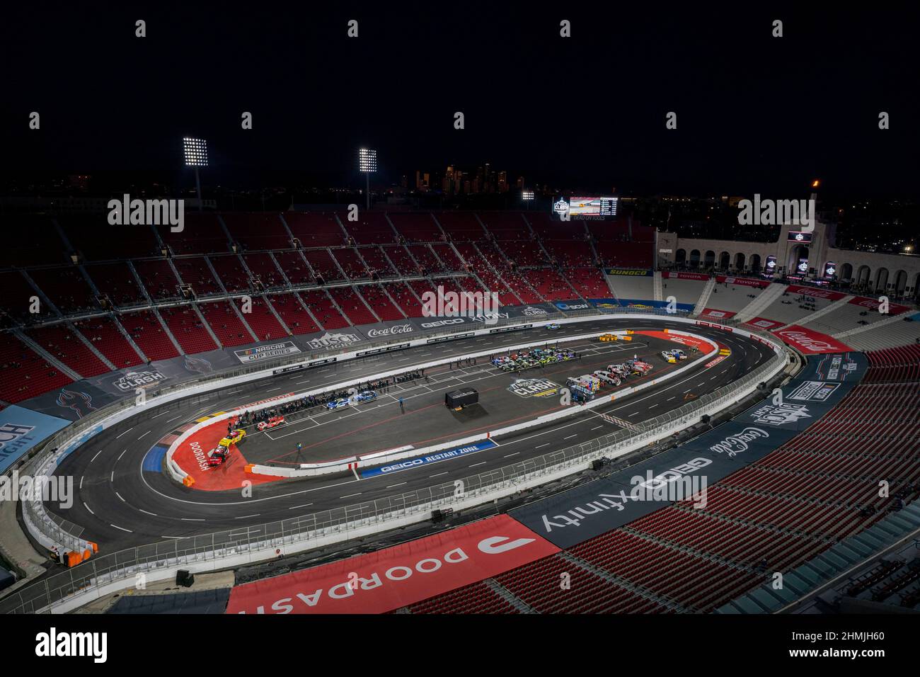 5. Februar 2022, Peking, Hebei, China: Die NASCAr Cup Series geht auf ...