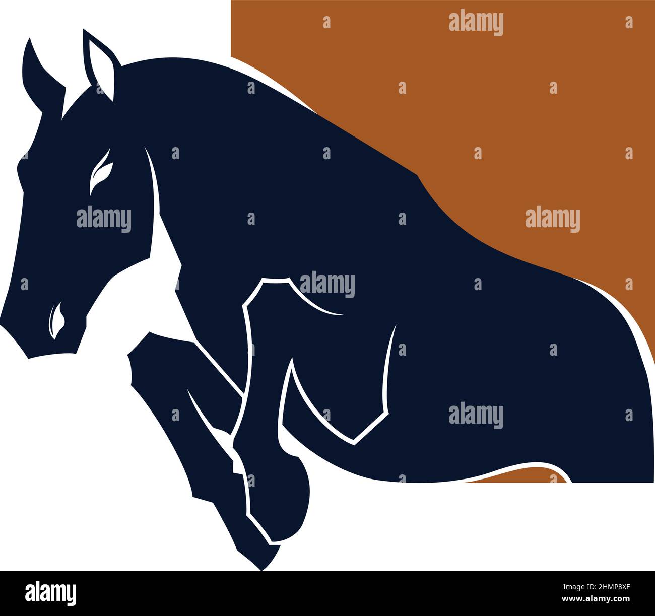 Horse jumping design -Fotos und -Bildmaterial in hoher Auflösung – Alamy