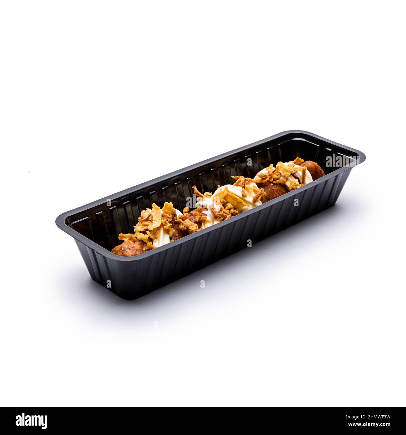 Dutch fast food snack frikandel -Fotos und -Bildmaterial in hoher ...