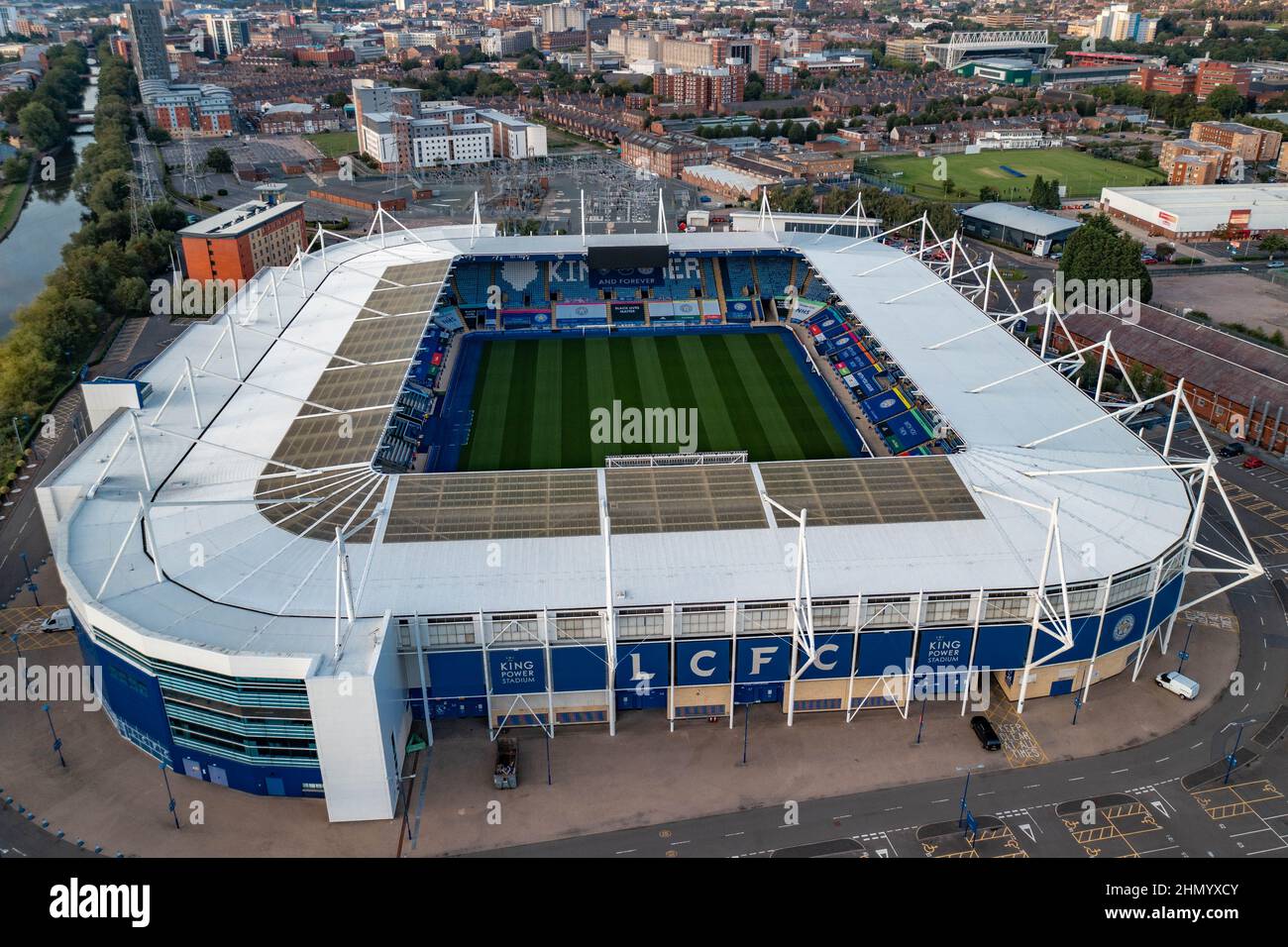King Power Stadium Heimstadion der ehemaligen Premier League Champions ...