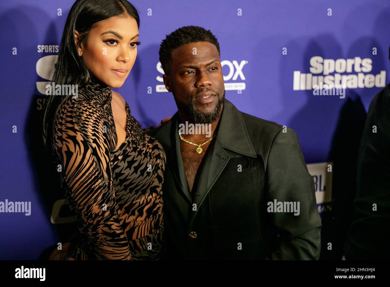 Eniko Hart und Kevin Hart nehmen am 12. Februar 2022 an der Sports ...