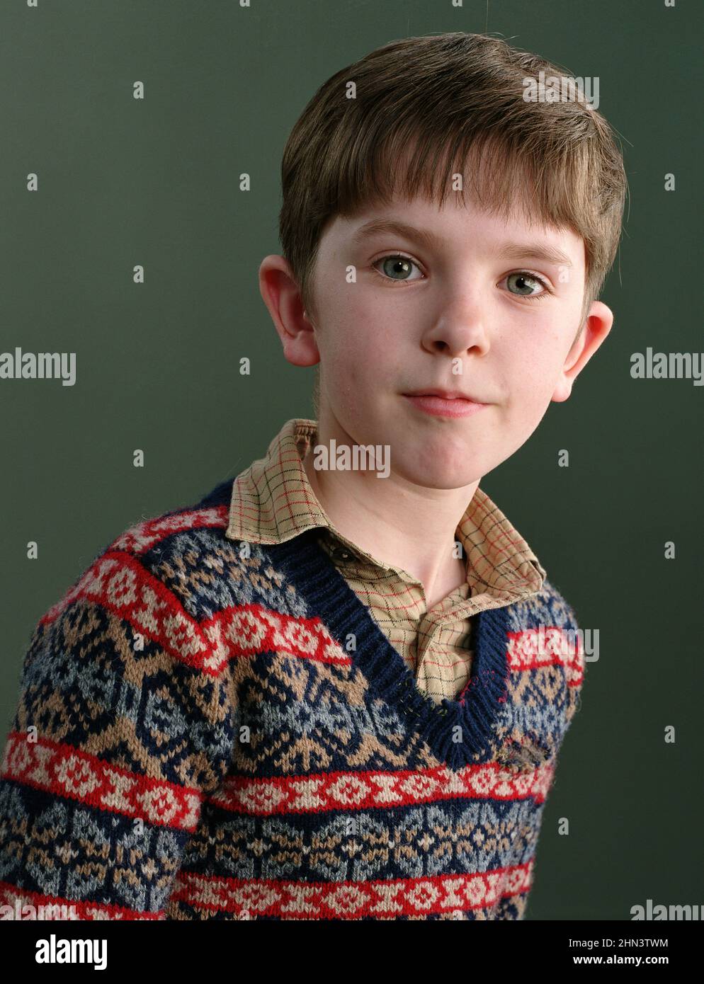 FREDDIE HIGHMORE IN CHARLIE AND THE CHOCOLATE FACTORY (2005), REGIE TIM ...